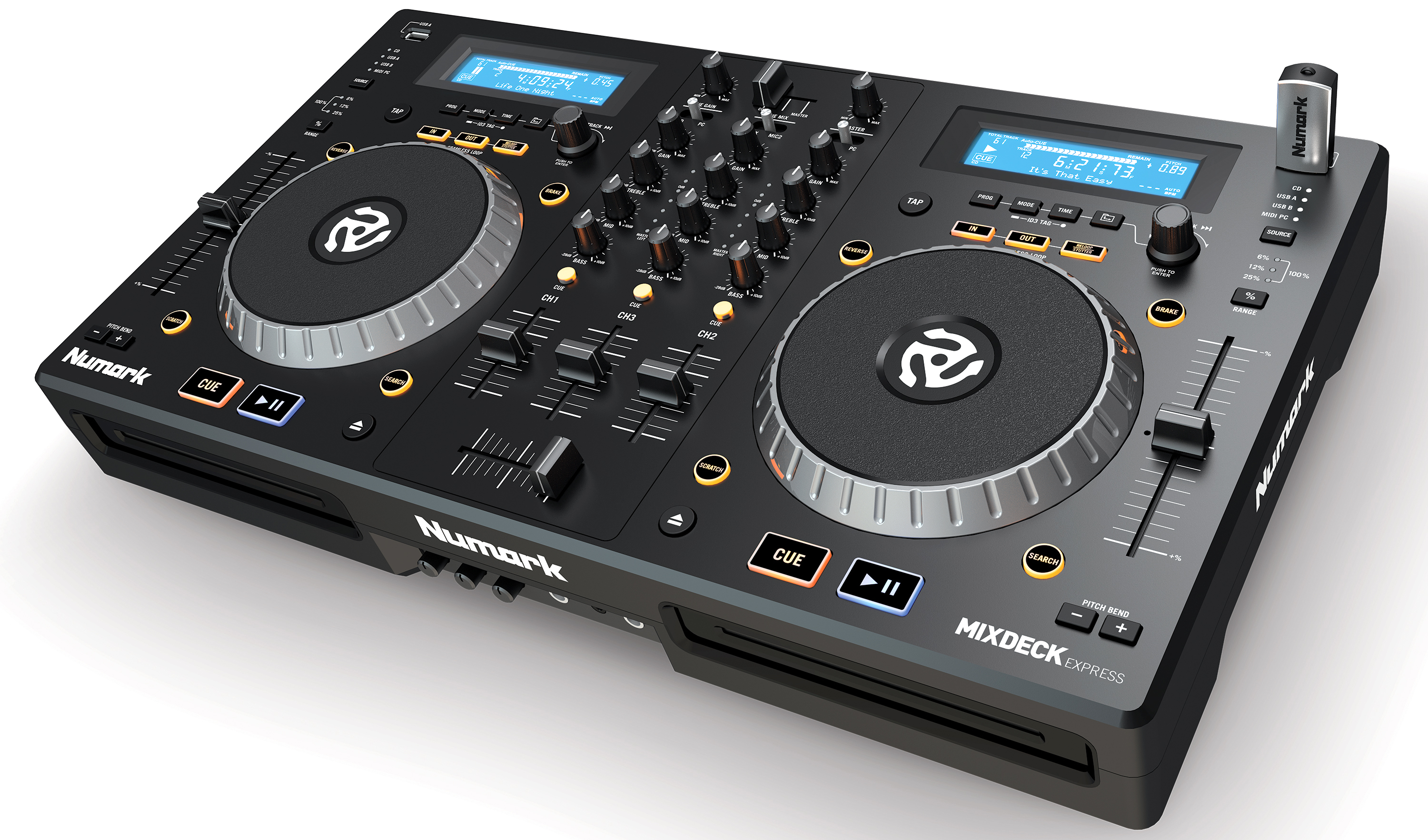 Numark: Ein neues Mixdeck Express läuft vom Stapel - Bonedo