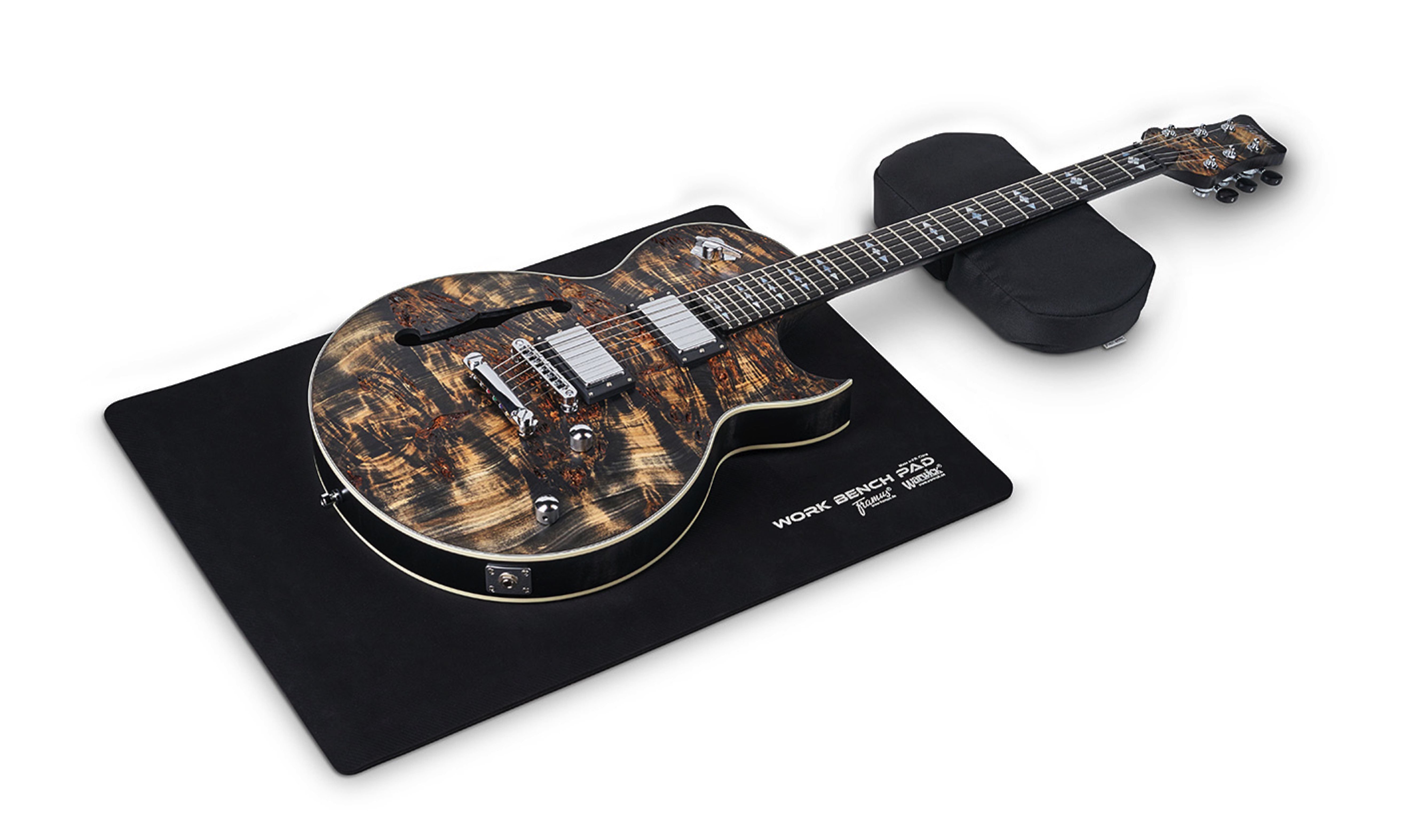 RockCare Work Bench – Pad, Instrument Neck Rest & Set - Bonedo