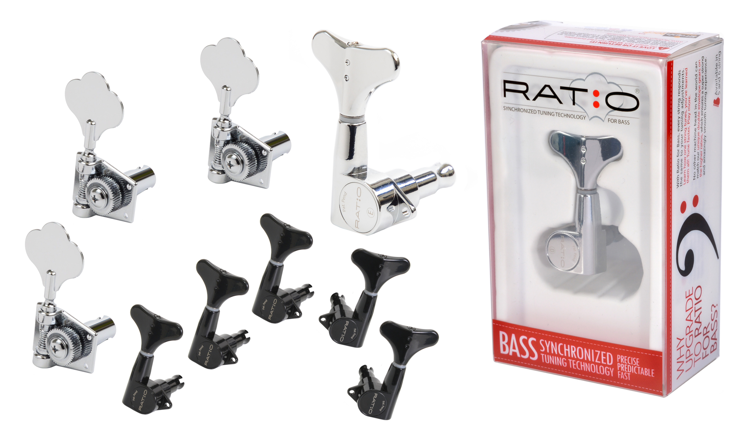 Genial: Graph Tech Ratio Bass Machine Heads - Bonedo