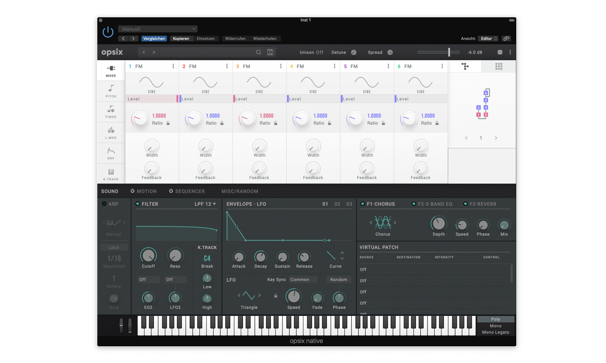 Korg opsix native Test - Bonedo