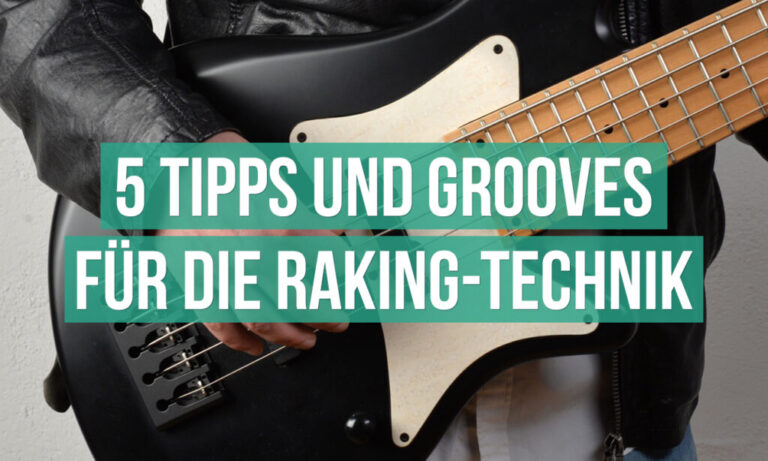 Tipps & Grooves für die Raking-Technik - Bass-Workshop - Bonedo