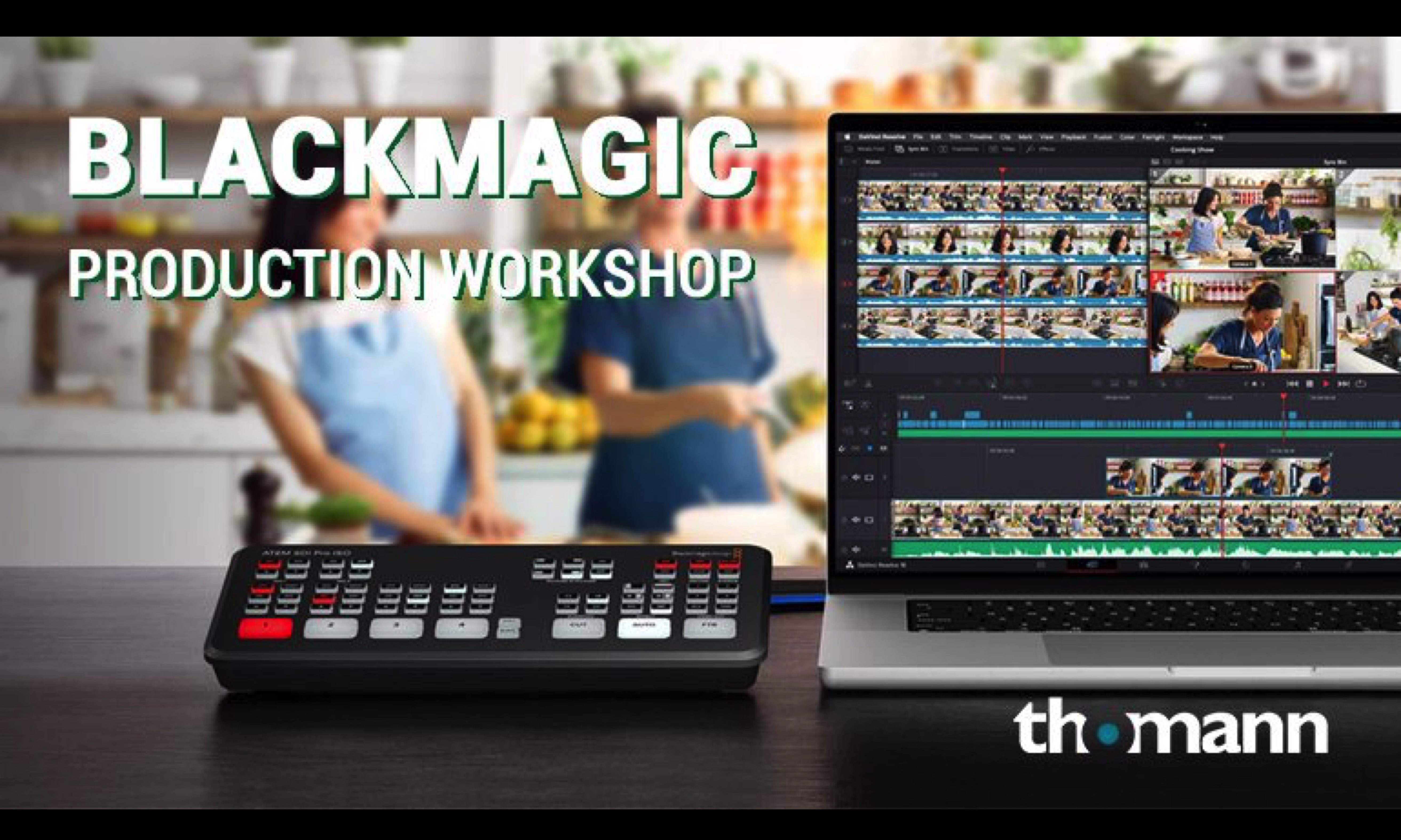 Blackmagic Design ATEM SDI Production Workshop - Bonedo