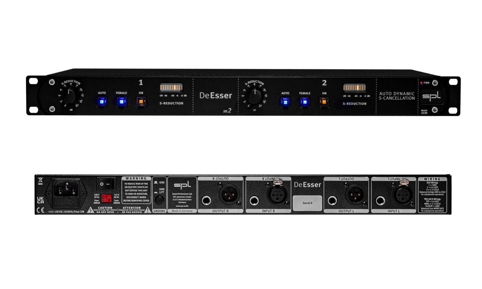 SPL deEsser Mk2 - ein Original im neuen Design - Bonedo