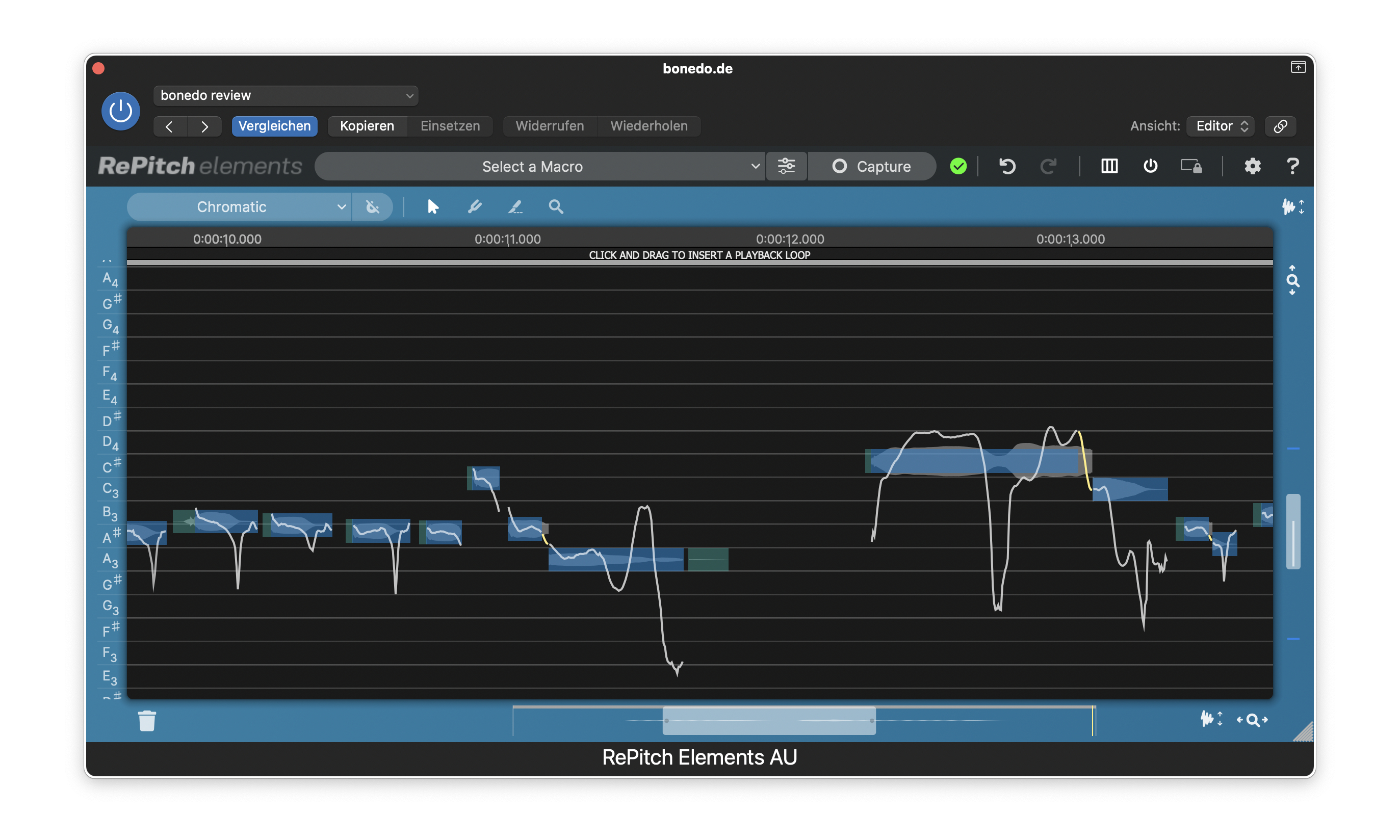 Synchro Arts RePitch Elements Test - Bonedo