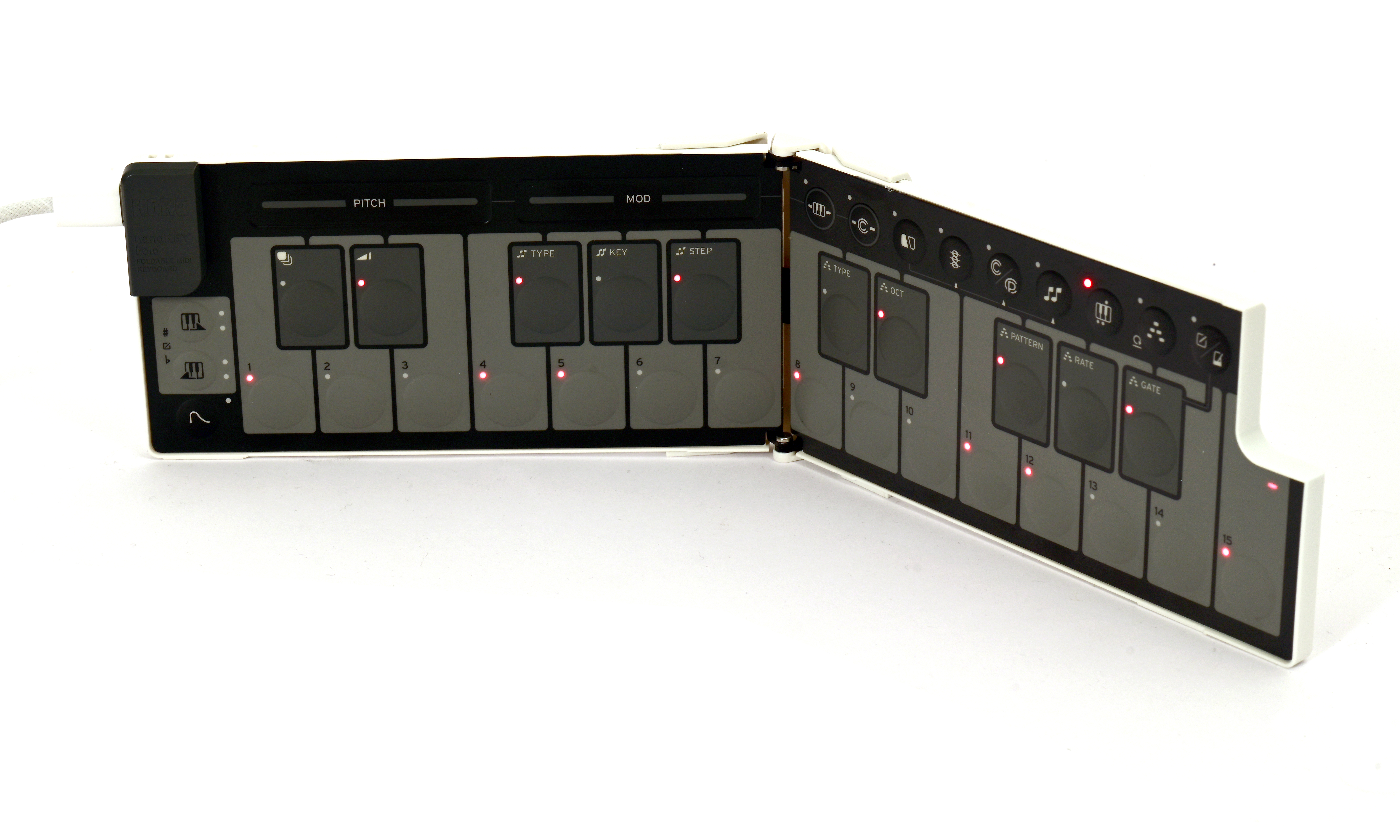 Korg nanoKEY Fold Test - Bonedo