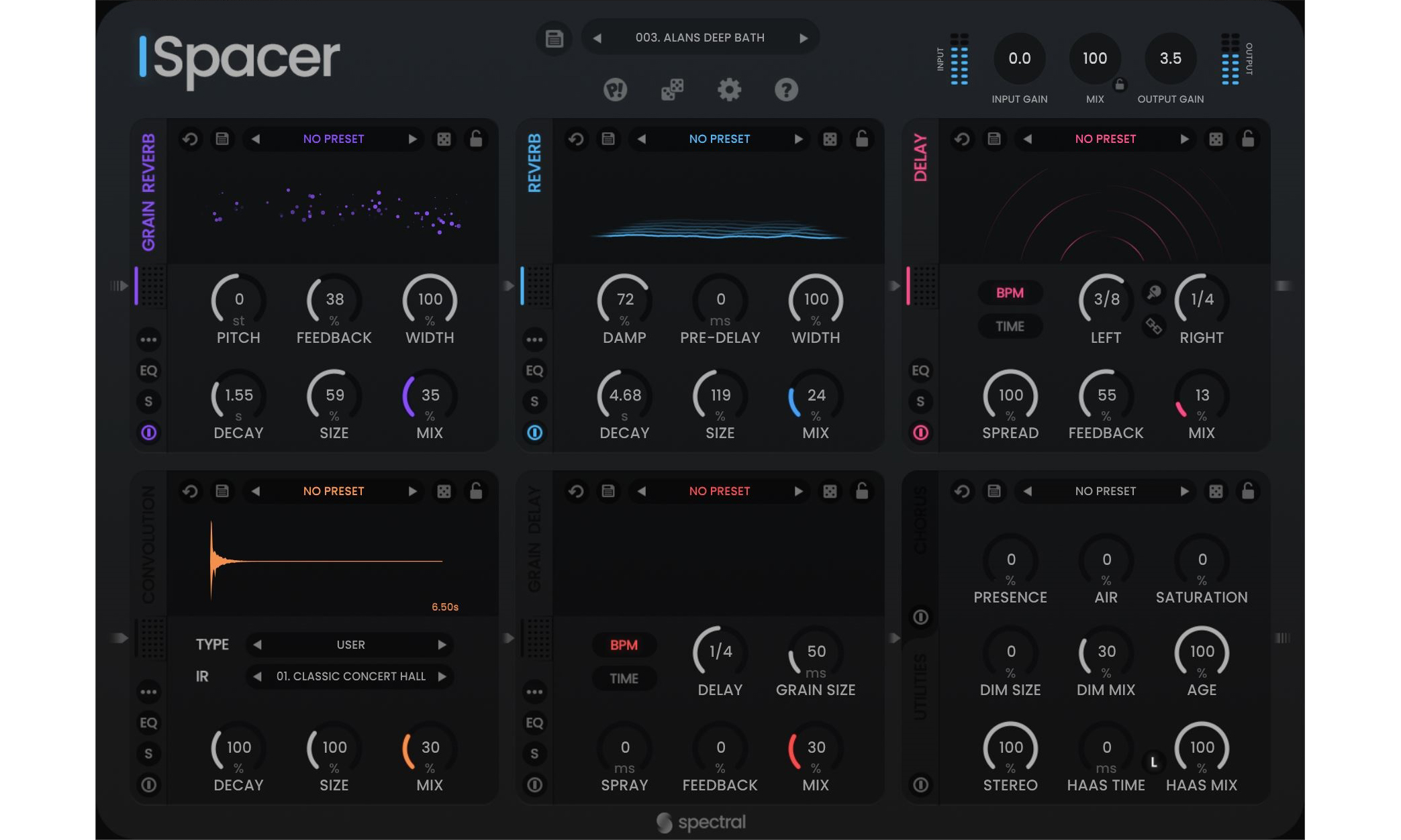 Spectral Plugins Spacer Test - Bonedo