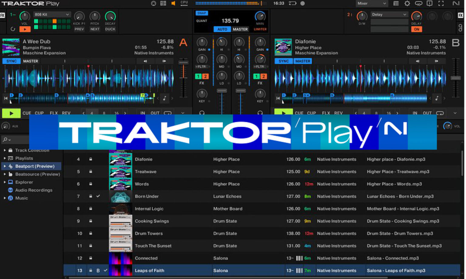 Jetzt verfügbar: Traktor Play DJ-Software für Einsteiger - Bonedo