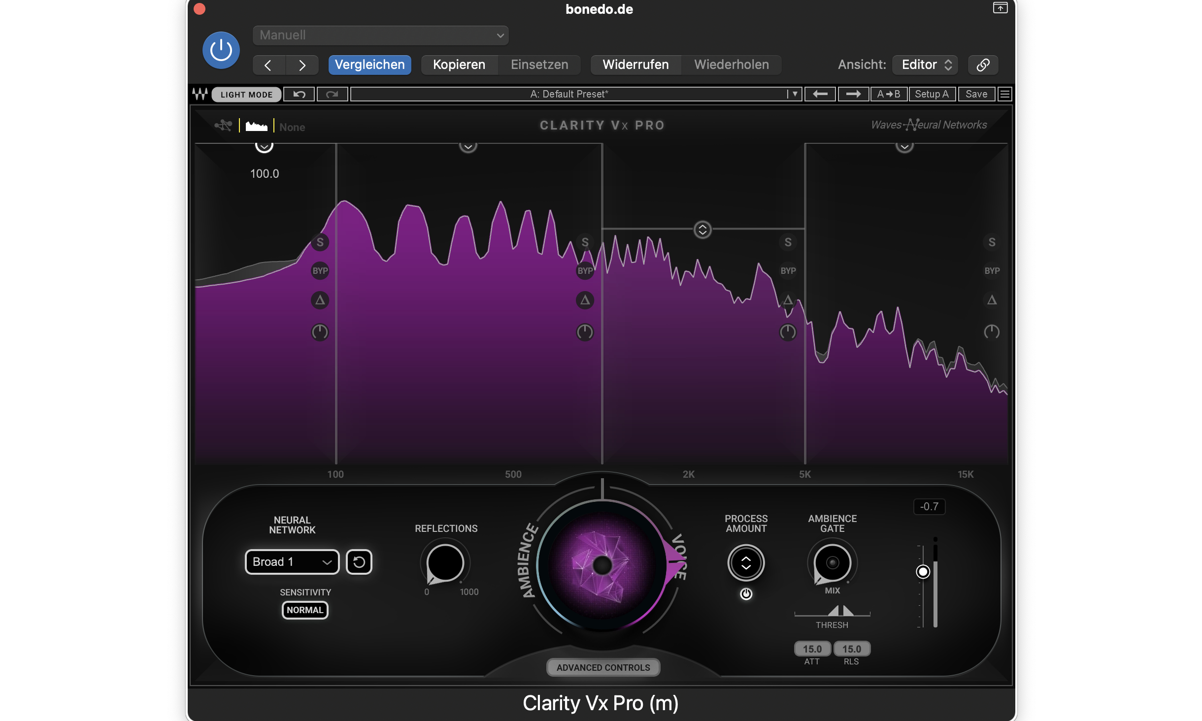 Waves Clarity Vx (Pro) Test - Bonedo