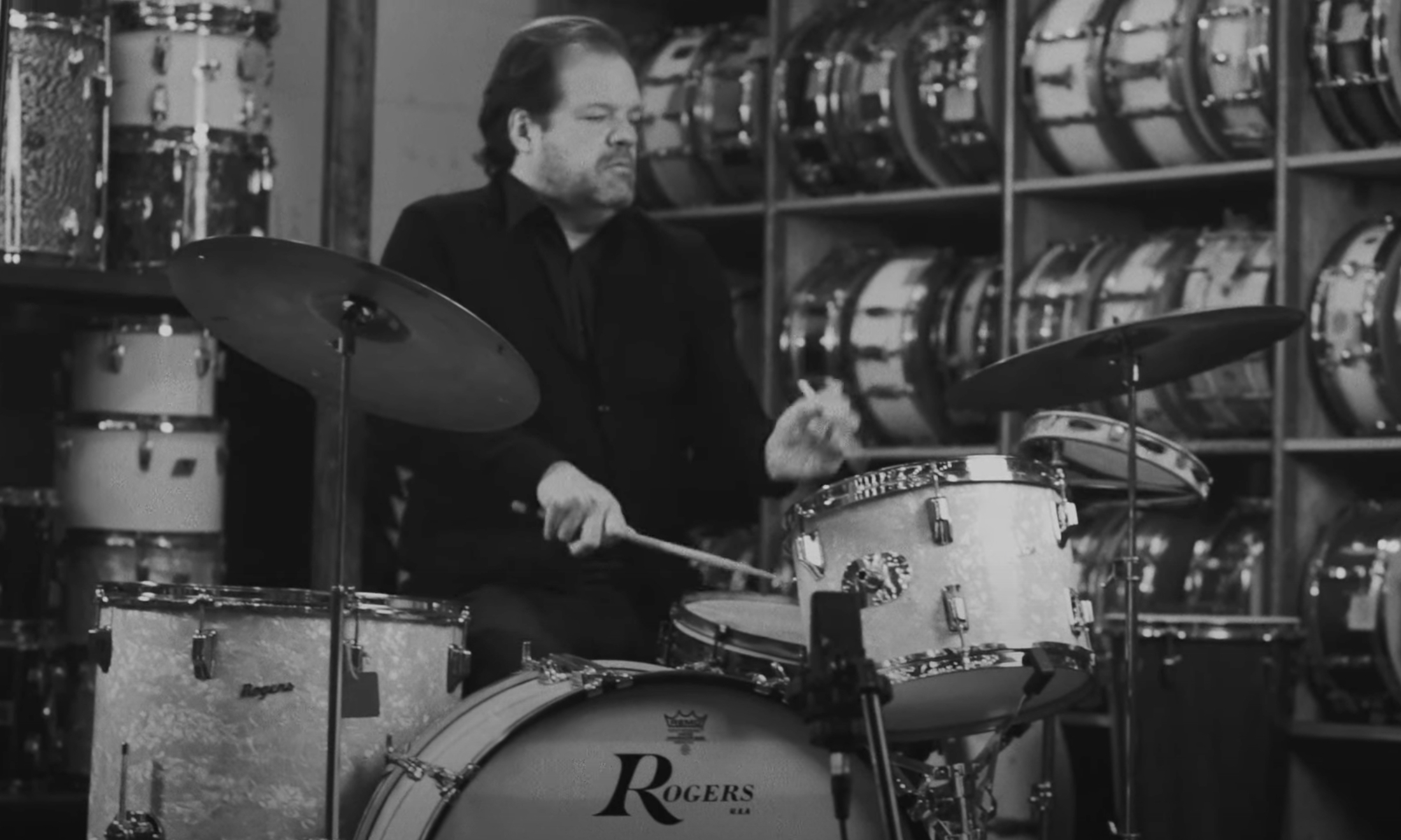 Jay Bellerose in der Nelson & Friends Talk Show - Bonedo