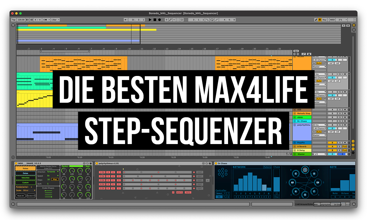 Die besten Max for Live Sequencer im Vergleich - Bonedo