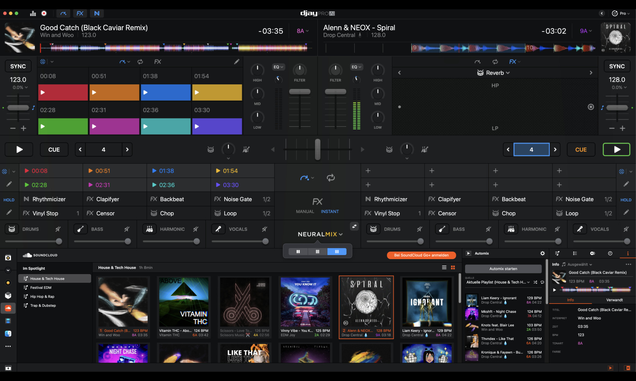 Algoriddim Djay Pro AI 4 Test - Bonedo