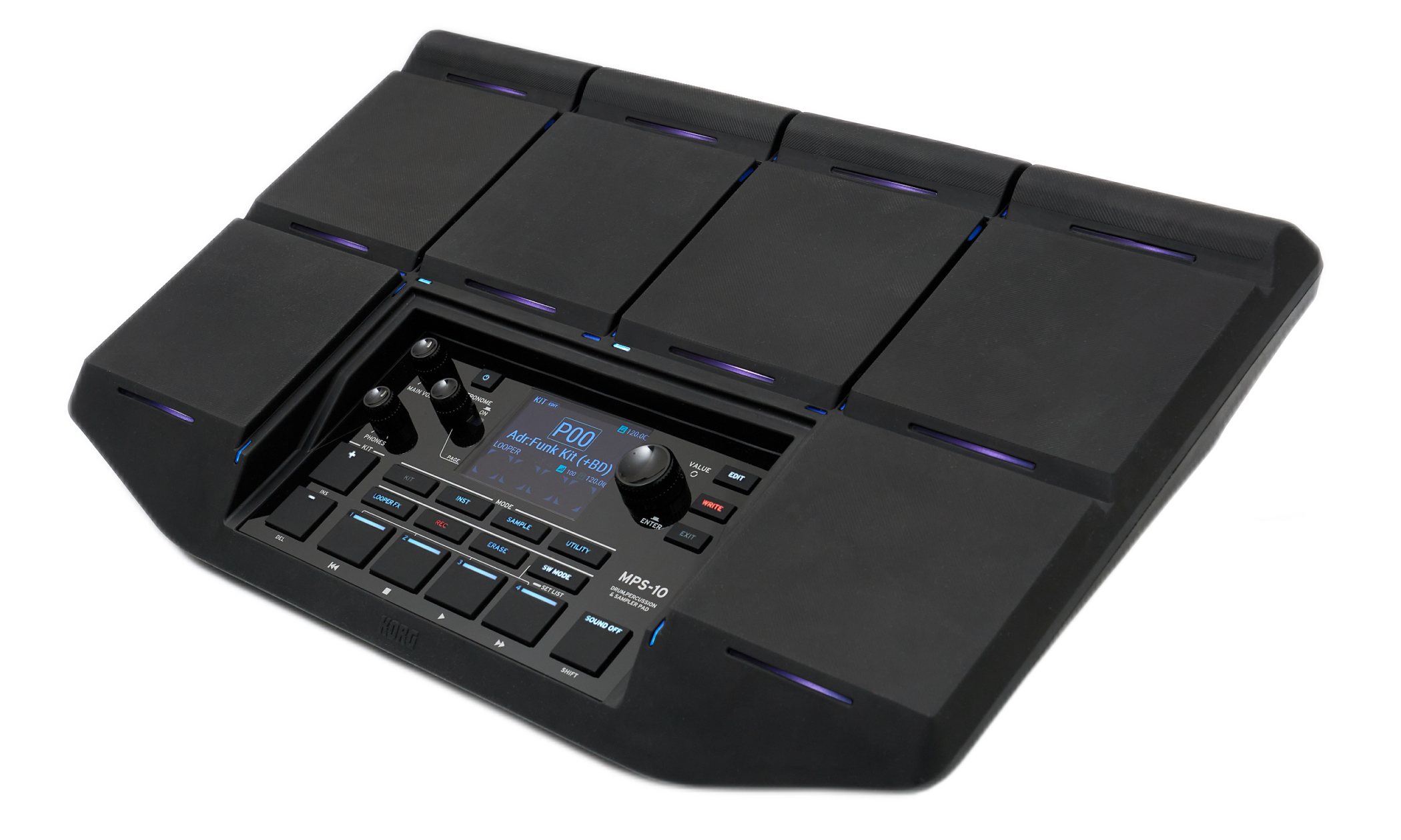 Korg MPS-10 Sampling Pad Test - Bonedo