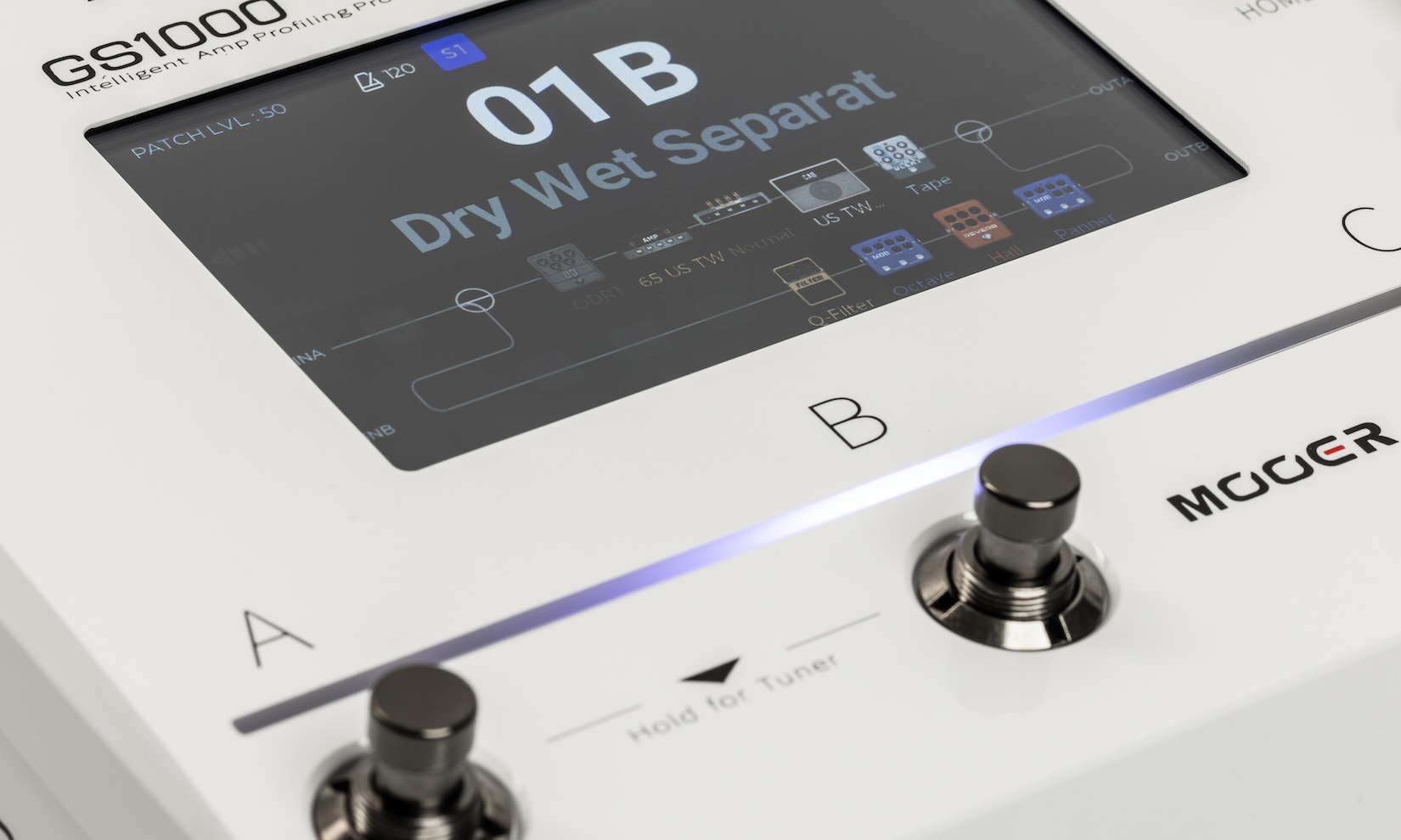 Mooer GS1000 Amp Profiling Test - Bonedo